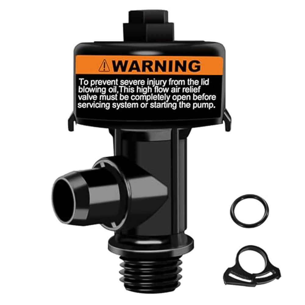 little home, Black PVC Air Relief Valve - Walmart.com