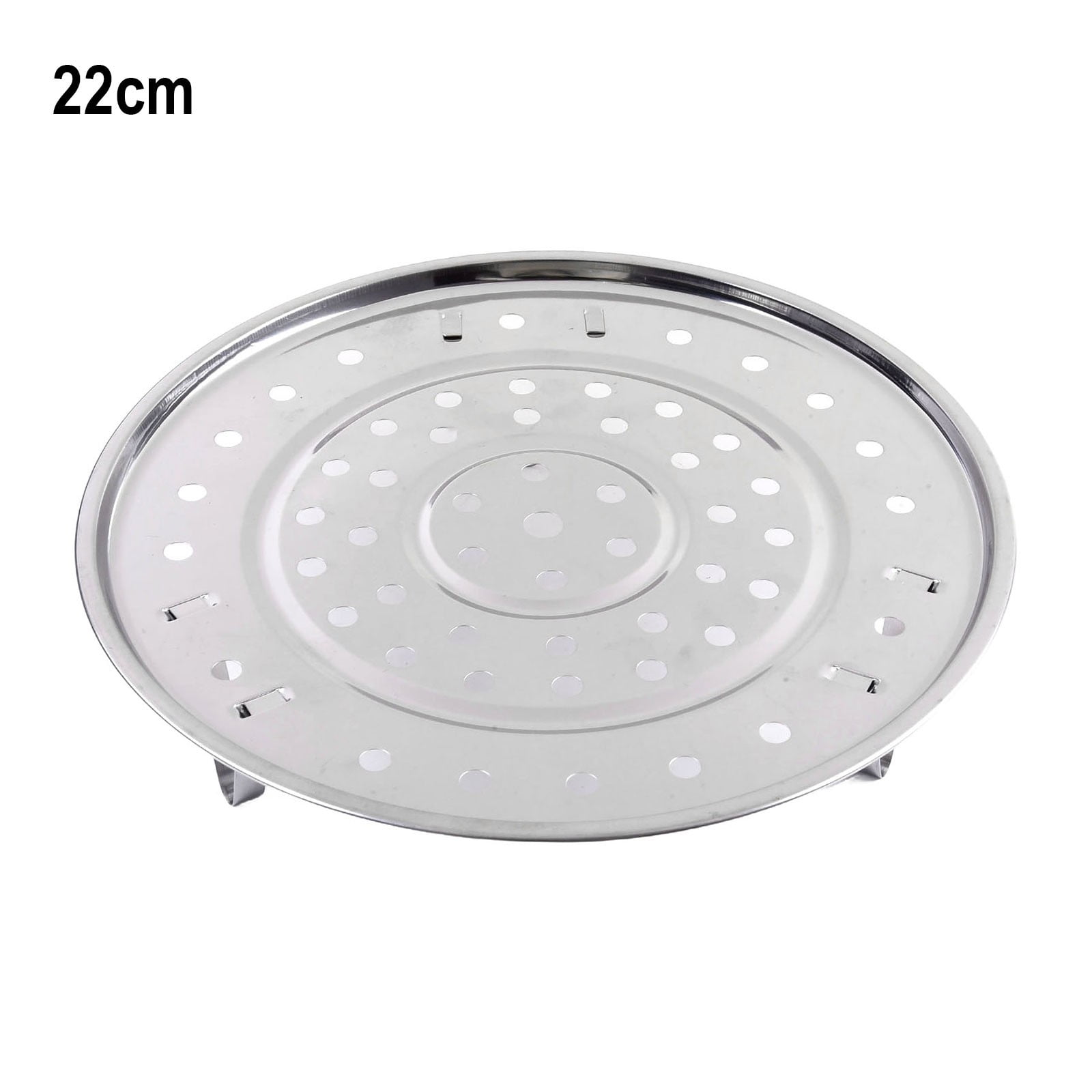 little home Stainless Steel Steamer Tray Rack Plate Steam Cooking 3 ...