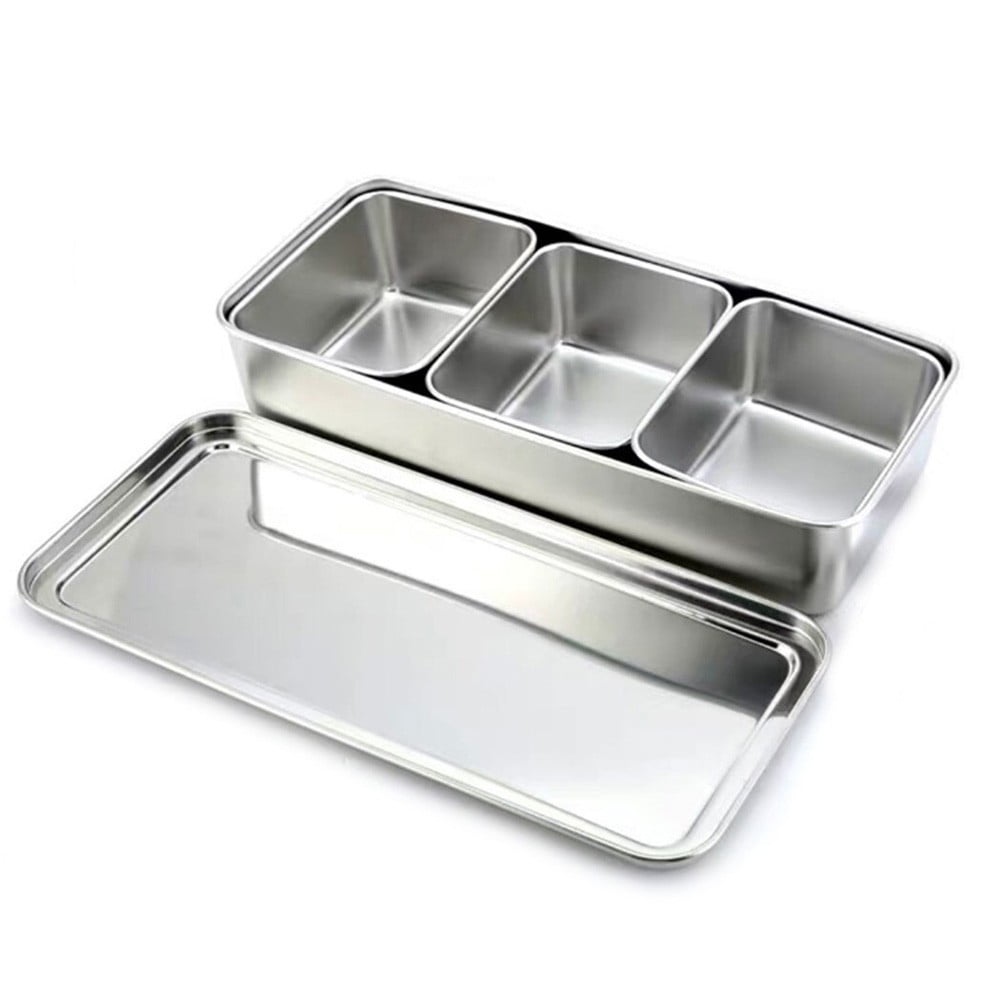 little home Stainless steel seasoning box, seasoning box, kitchen ...