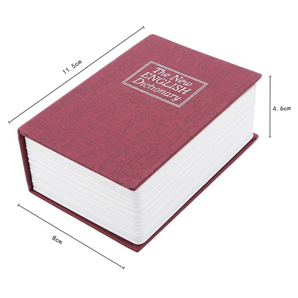 little home Stylish Secret Book Safe Box with Combination Lock - Secure ...