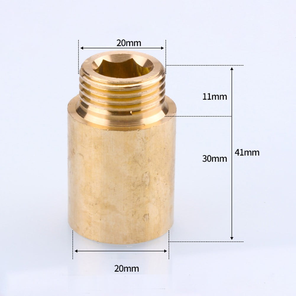 little home Tap Extension G1/2 Thread Brass Connector for Drinking ...