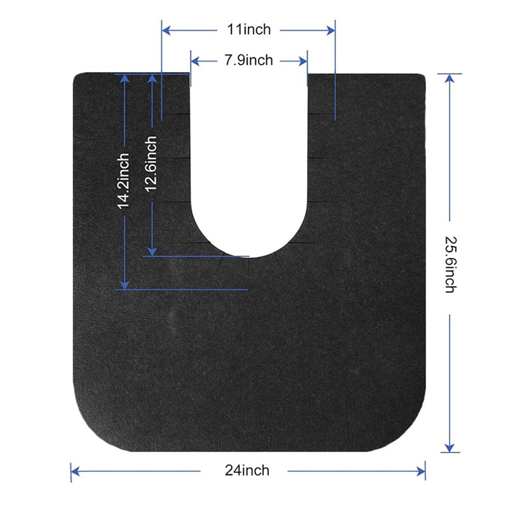little home Upgrade Round Commode Potty Training Mats, Toilet Training ...