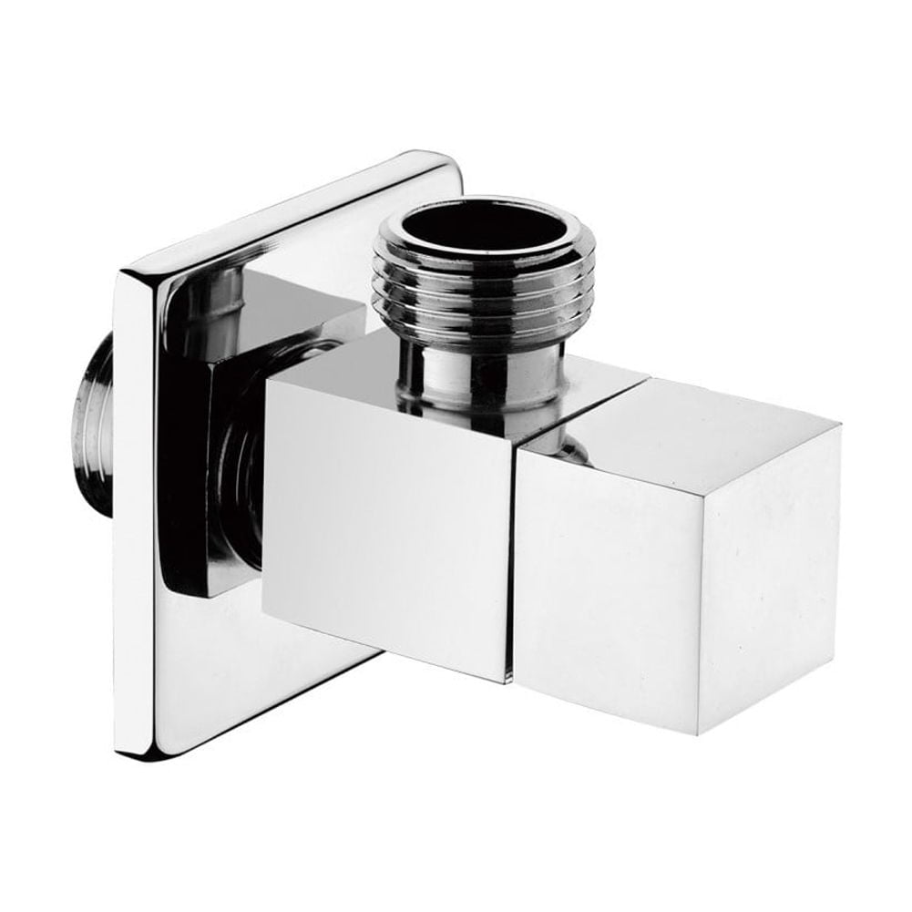 little home Valve Black Water Shut Off Valve /2 inch Brass Wall-mounted ...