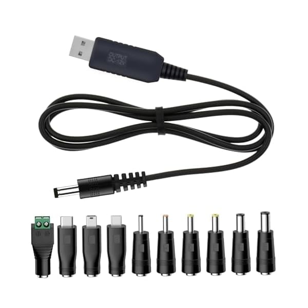 liuliuliu 12V USB to DC Charging Cable, Universal Power Cord for Toys ...