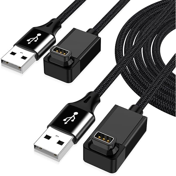 liuliuliu 2 Pack 3.3ft Angled Replacement Charger Cable for Coros ...