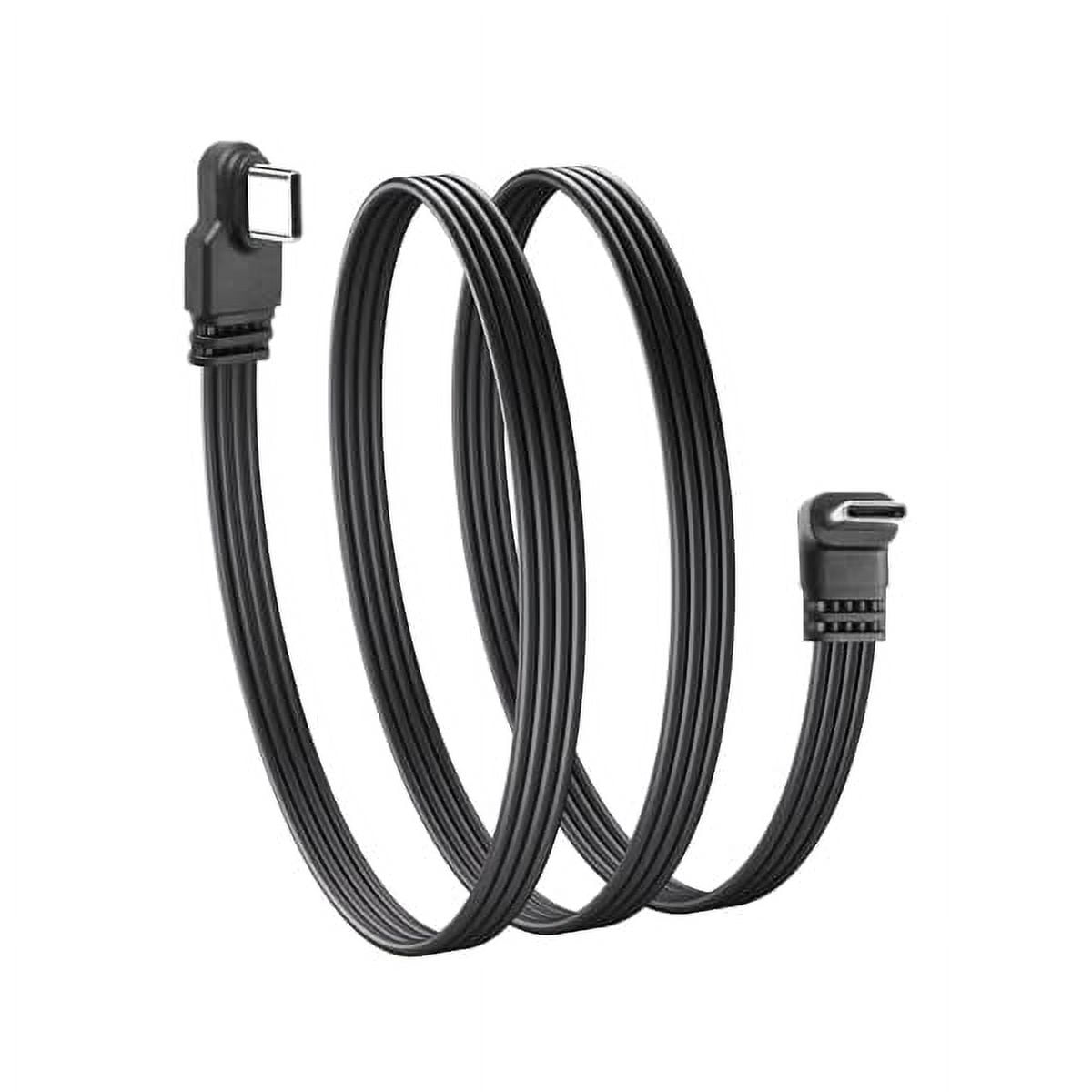 liuliuliu 90 Degree USB Type C 2.0 Flat Cable Right Angle Type C ...