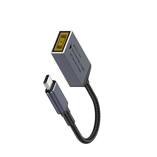 liuliuliu DC Slim Tip Female Input to USB C PD Male Power Charging ...