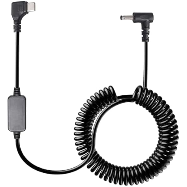 liuliuliu USB-C to DC3.5 Plug Radar Detector Power Cable,Type C 5V-12V ...