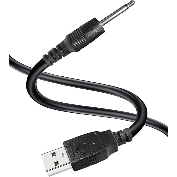 liuliuliu USB DC Charger,Rechargeable DC Charger Cord,Replacement DC ...