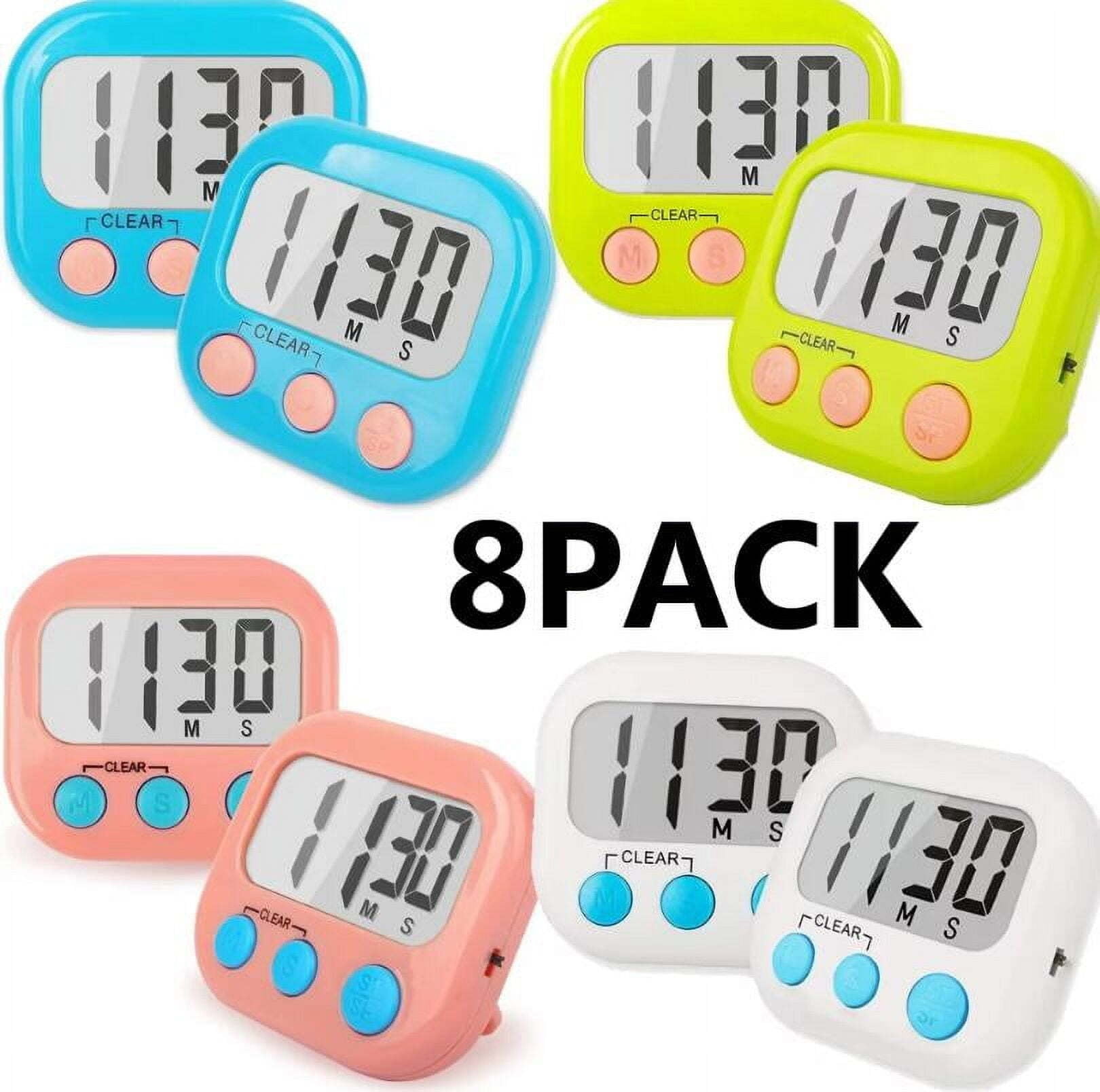liuyon Digital Kitchen Timer Classroom Timers for Kids, Kitchen Timer ...