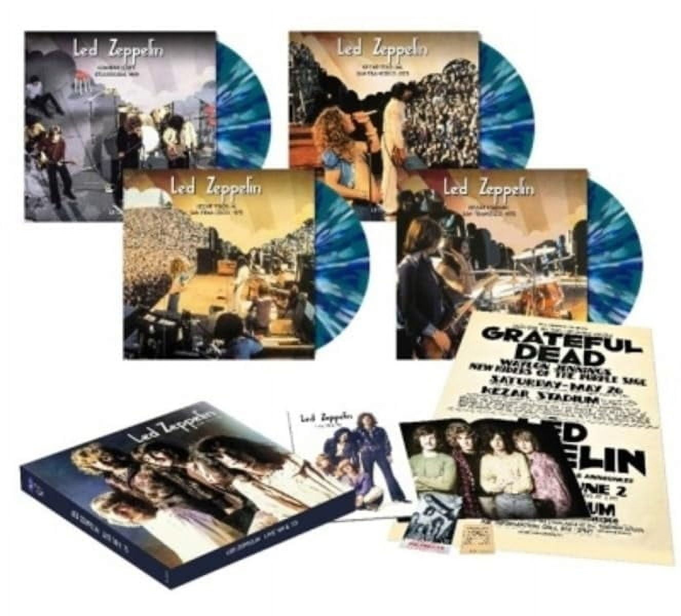 live '69 & '73 - limited edition hand numbered-deluxe Led Zeppelin ...