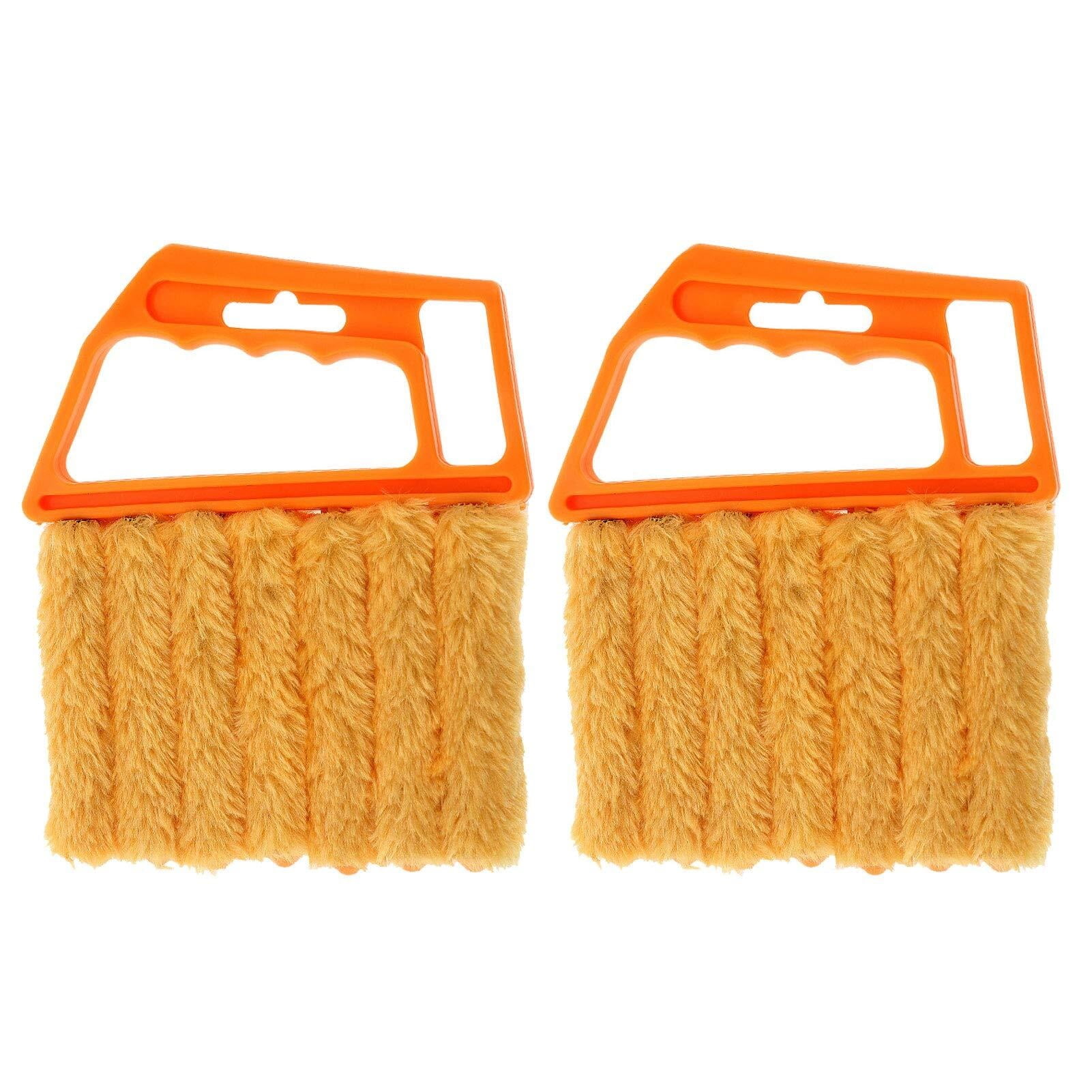 lixiao 2 Pack 7 Finger Dusting Cleaner Tool, Mini Hand-held Blind ...