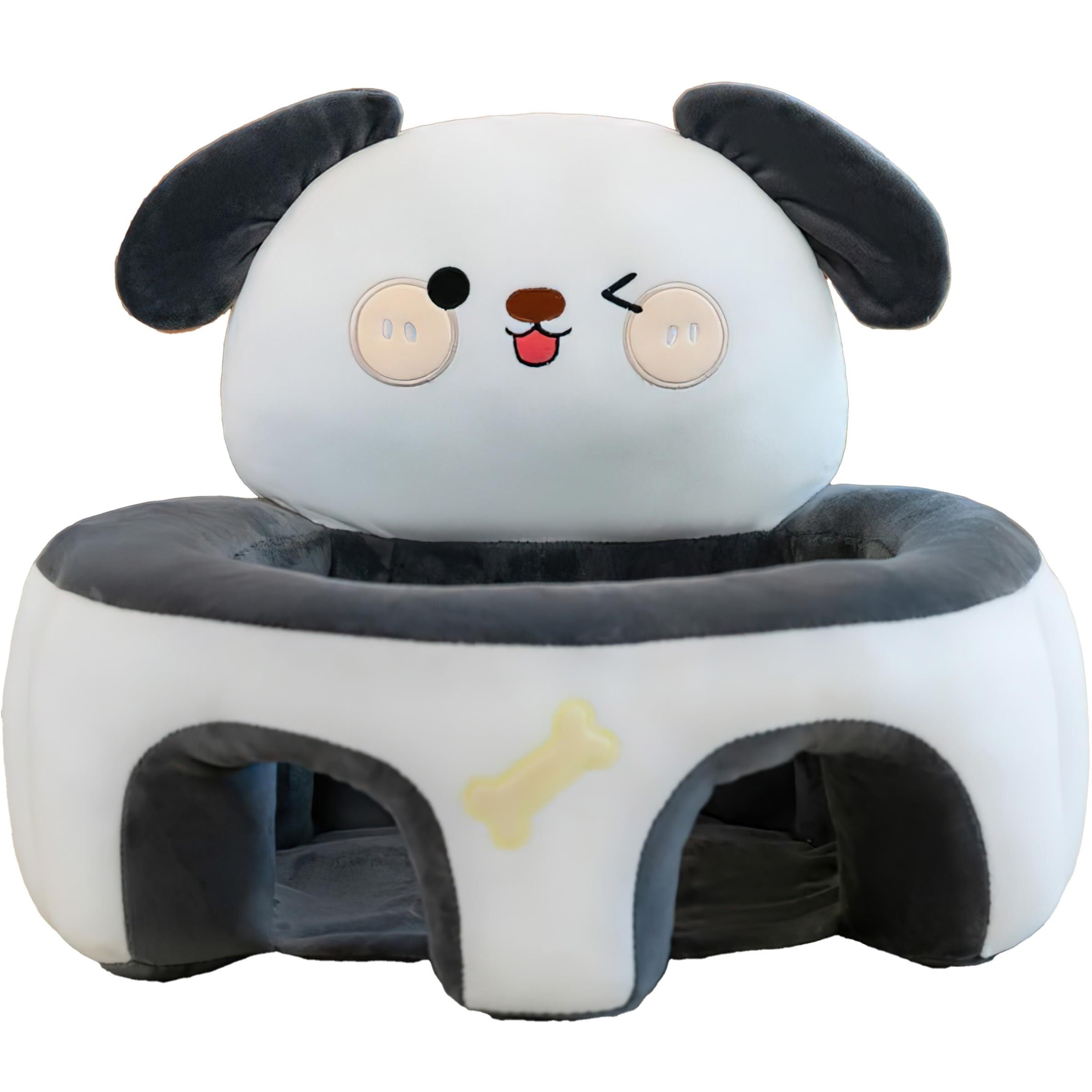 lixiao Adorable Toddler Sitting Sofa Chair with Cozy Plush Infant ...