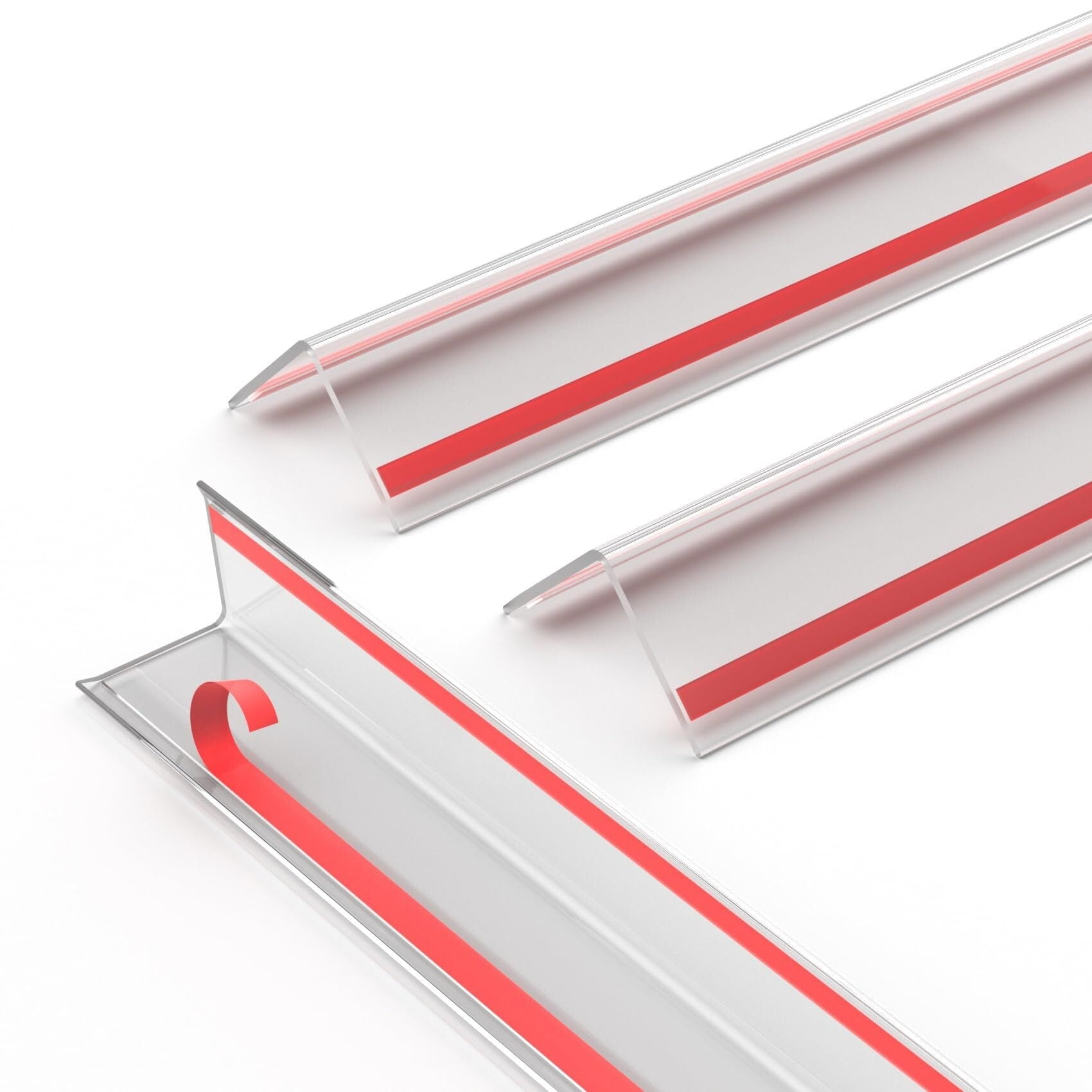 lixiao Clear Wall Corner Protector - 5pcs Clear Corner Guard, Self ...