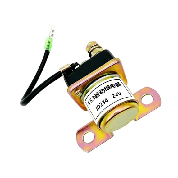 lixuesong 12V 24V Heavy Duty Starter Solenoid Relays Replacement Simple ...