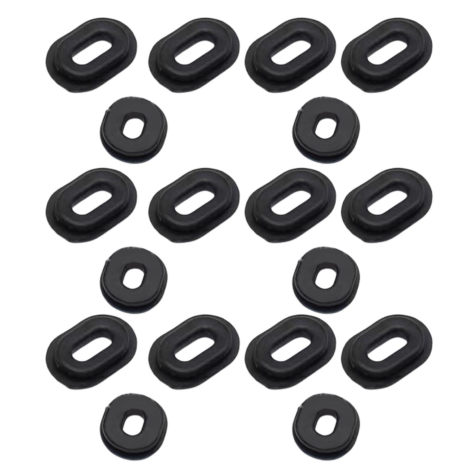 lixuesong 18pcs Motorcycle Rubber Edges Covers Pads Rubber Gasket offer ...