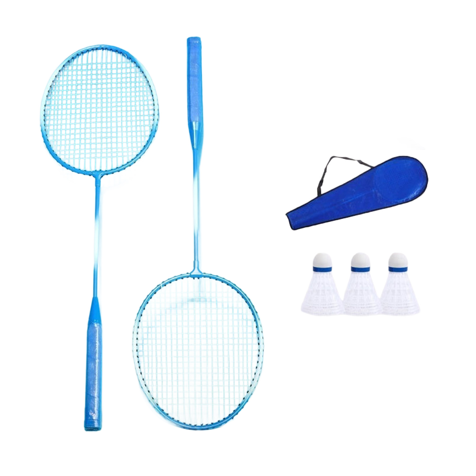 lixuesong 1Pair Light Weight Badminton Racket Shuttlecocks Racquet ...
