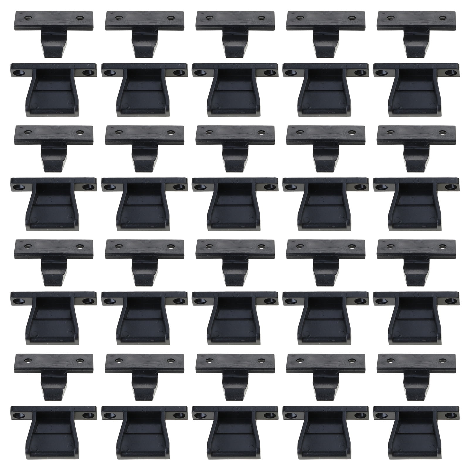 lixuesong 20Pcs Push in Fasteners Fittings Press Fit Panel Clip ...