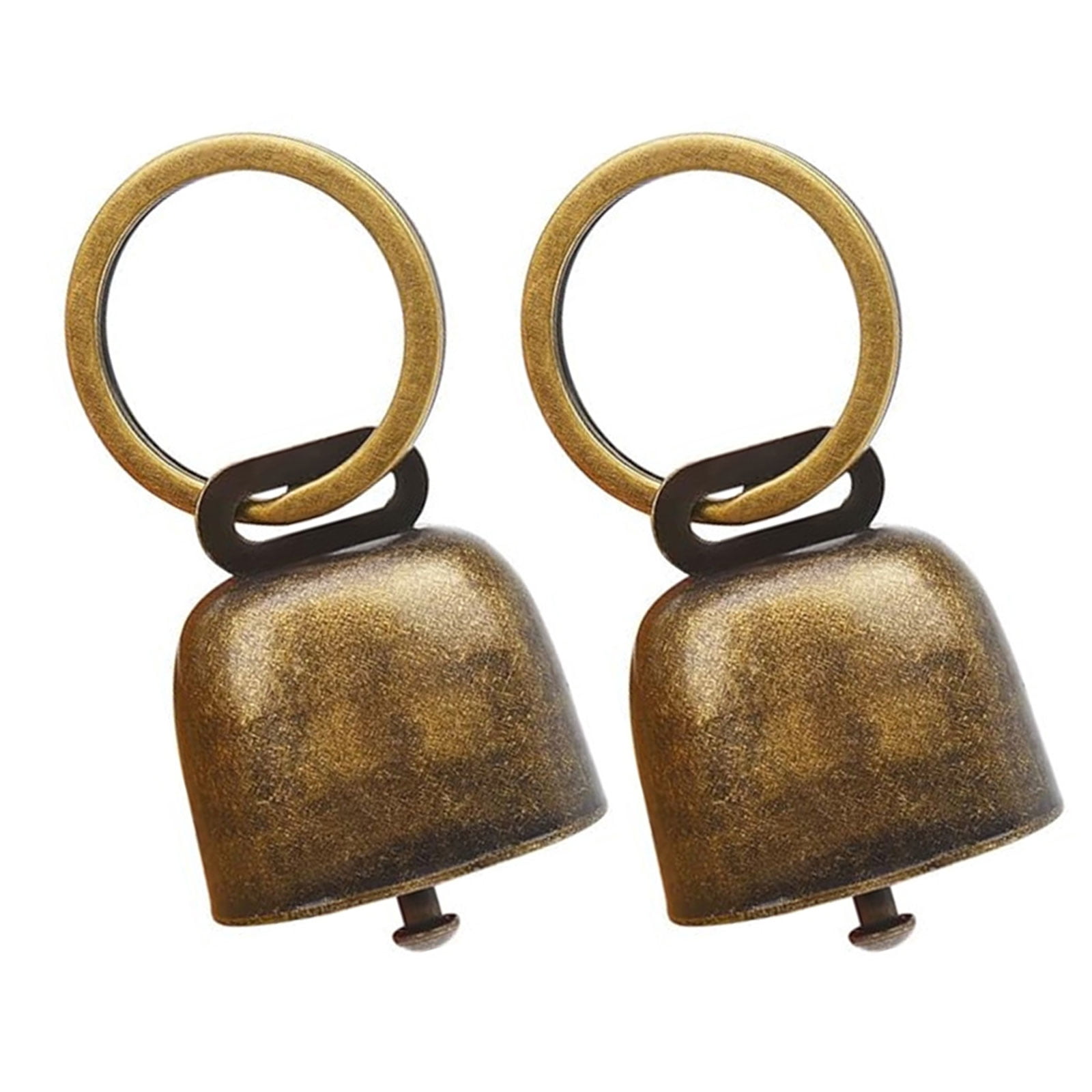 lixuesong 2lots Durability Stainless Steel Bells Light weight Pet Bells ...