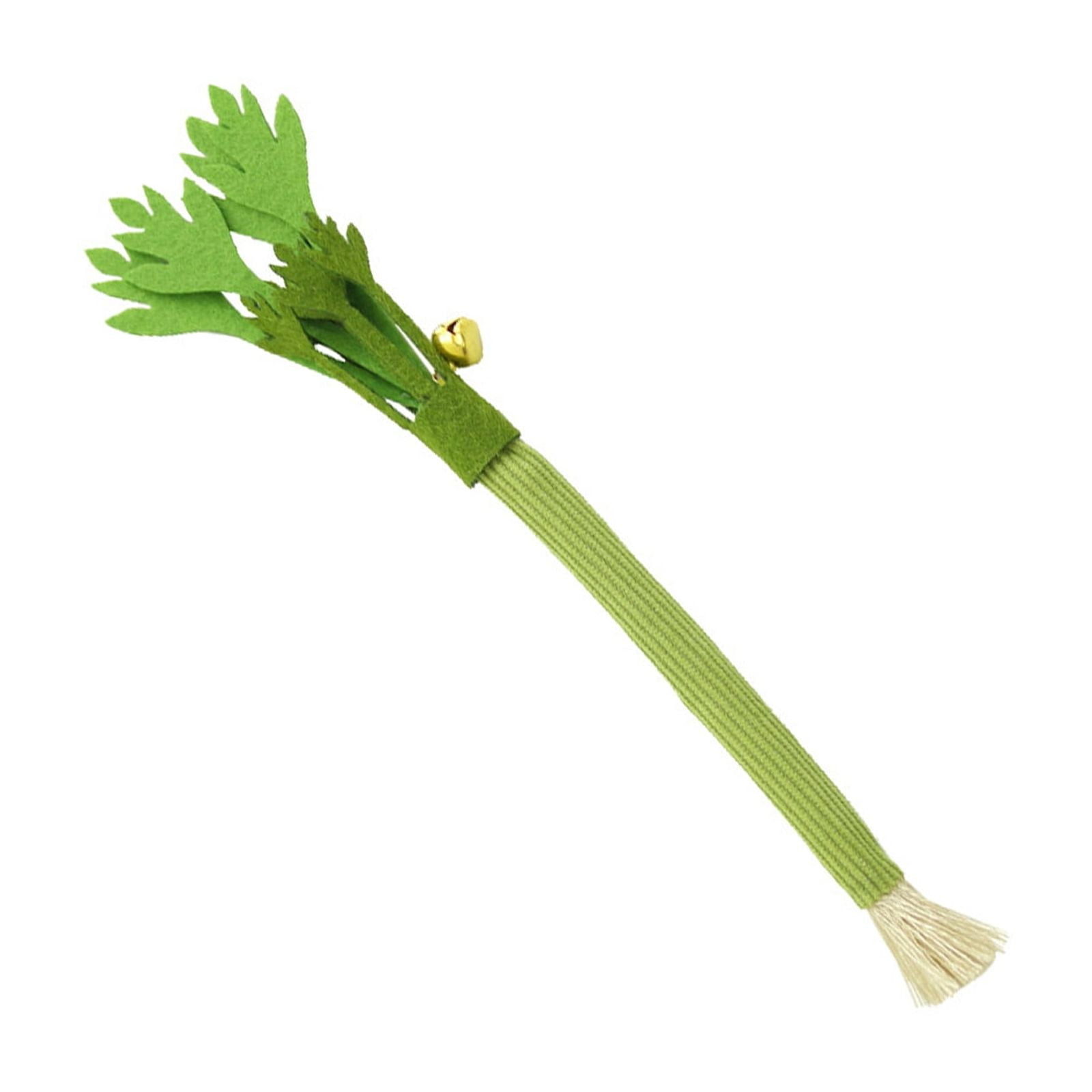 lixuesong 3Pc Realistic Celery Cats Toy With Silvervine And Bells Sound ...
