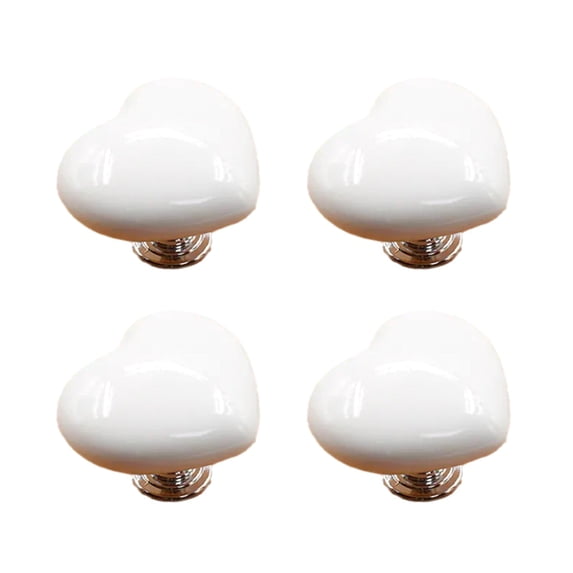 lixuesong 4PCS Toilet Press Button Heart Shaped Press Push Buttons ...