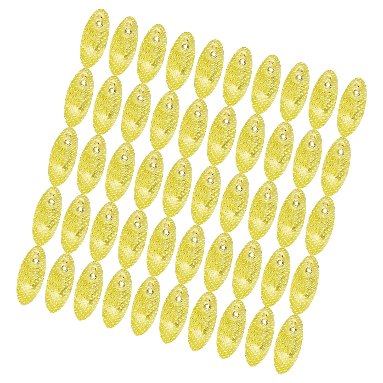 lixuesong 50Pcs Spoon Fishing Spinner Swimbaits for Freshwater Fishing ...