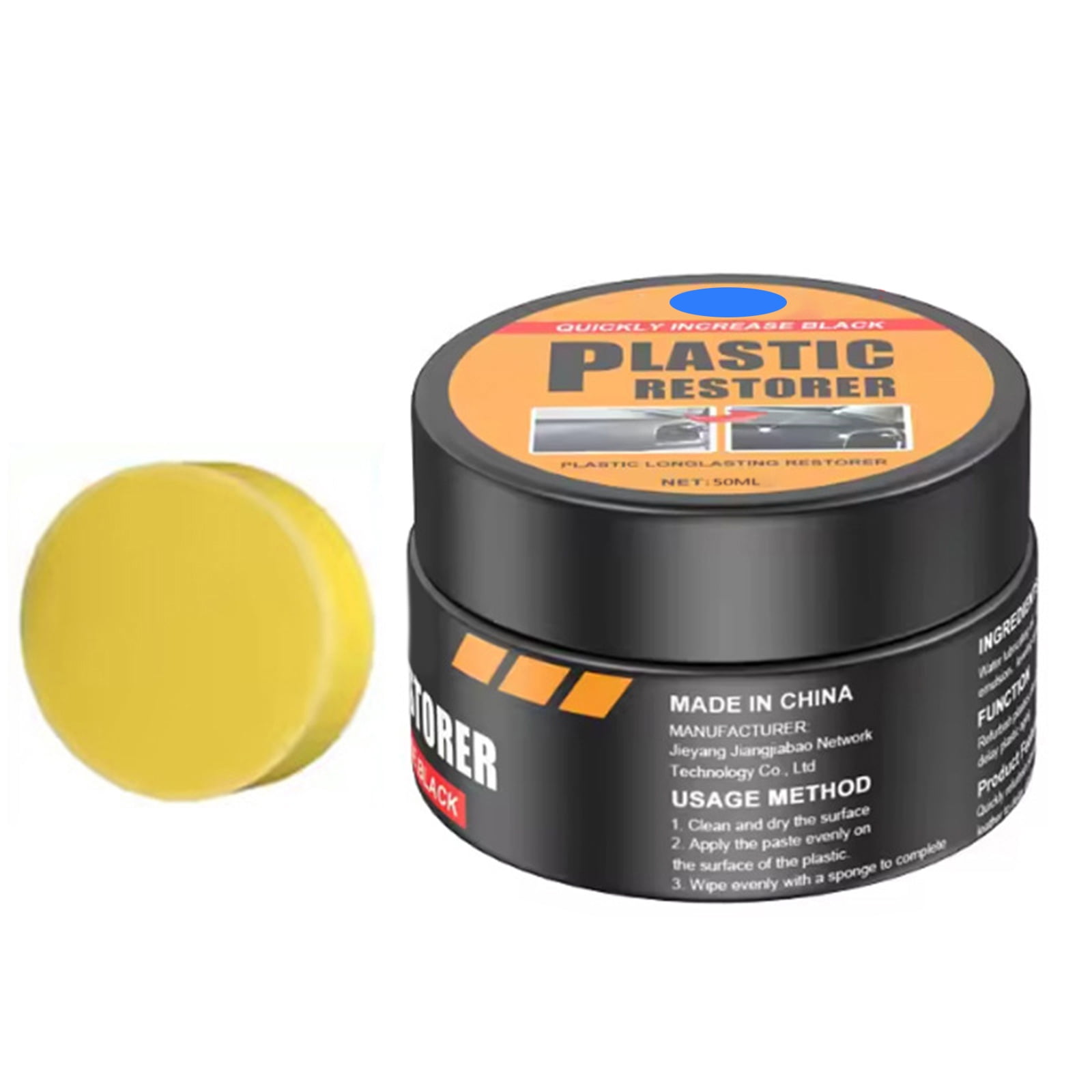 lixuesong 50ml Auto Interior Coating Agent Restorer Refurbish Plating ...