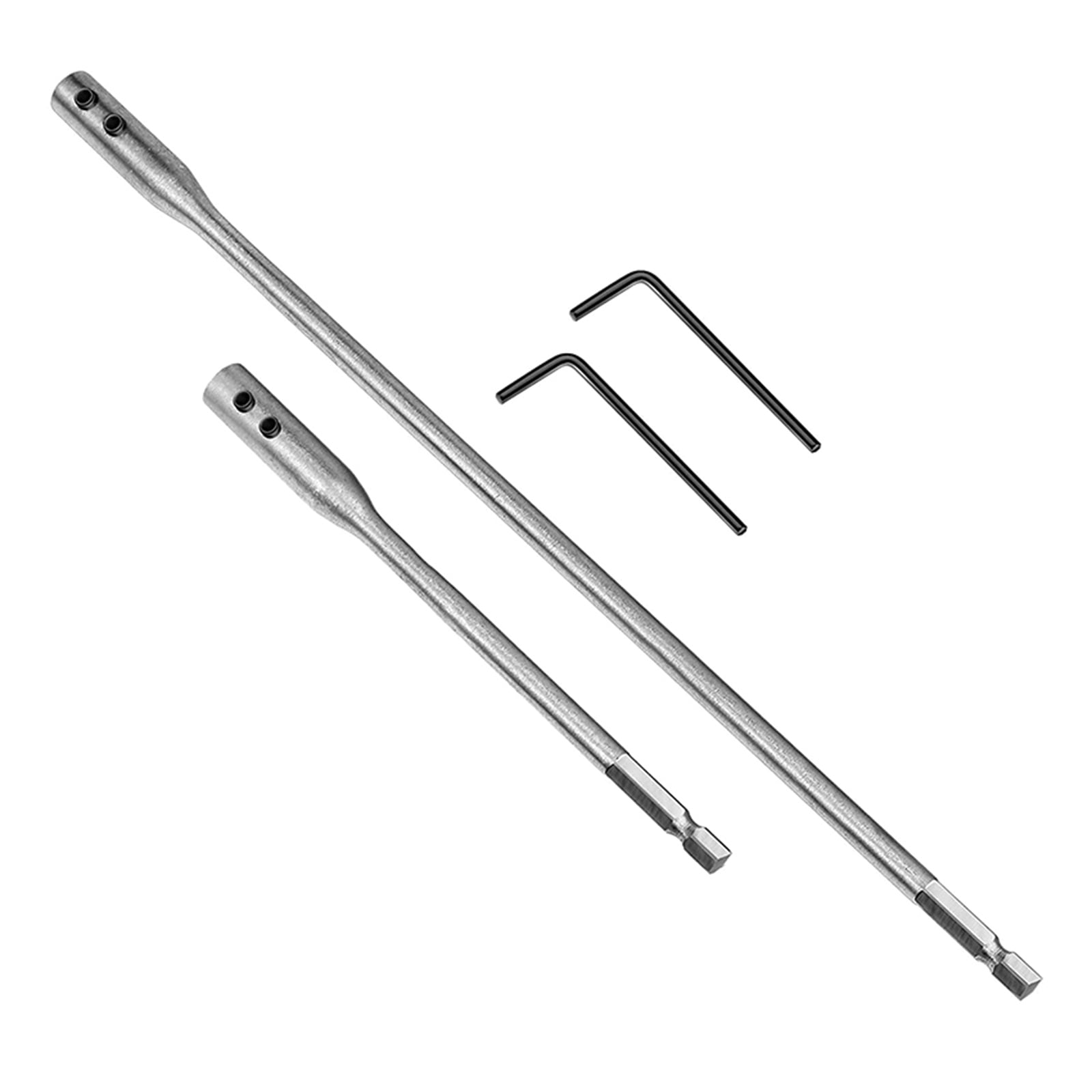 lixuesong 6'' & 12'' Drill Bit Extenders Set 6Inch & 12Inch Hexagonal ...