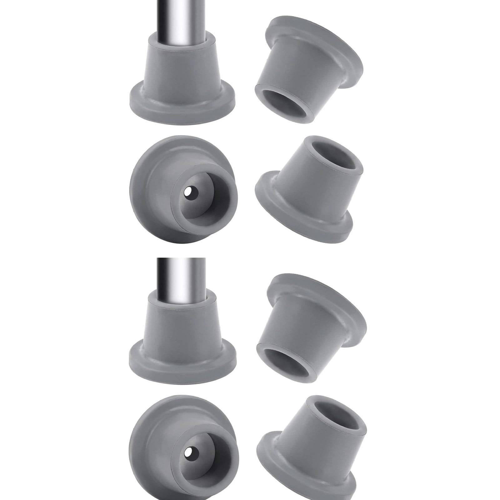 lixuesong 8pcs Replacement Feet for Shower Chair Rubber Caps with Large ...