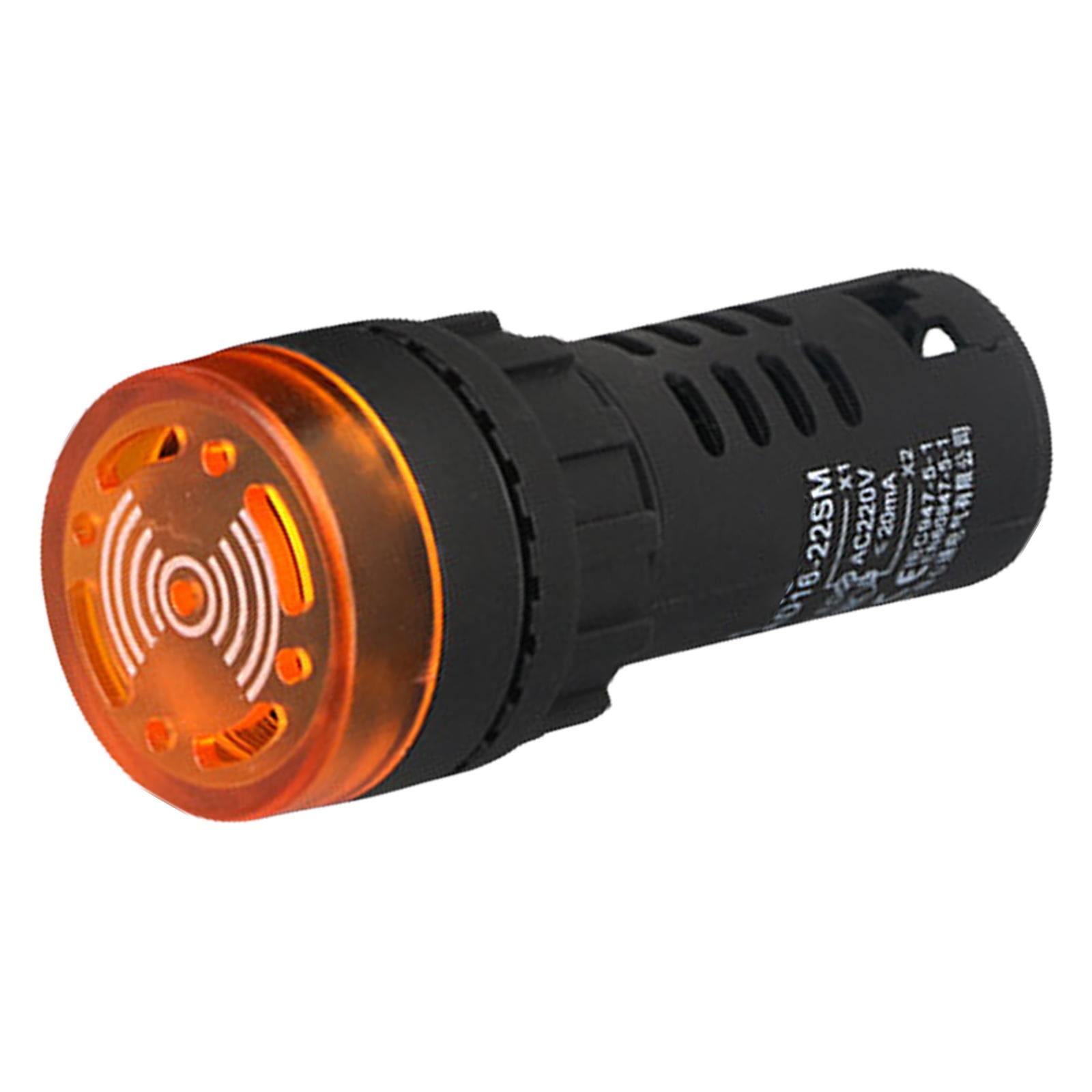 lixuesong ABS Sound & Light Alarm Continuous Alarm Systems High ...