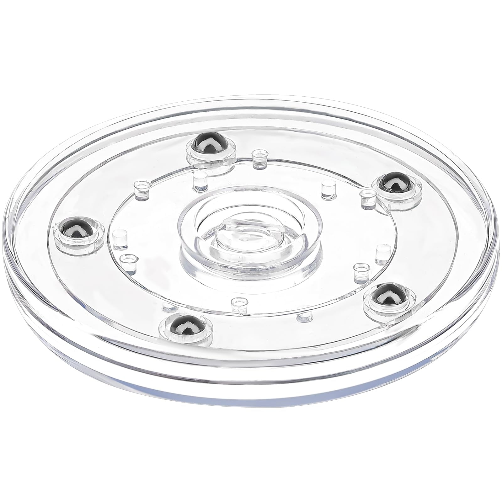 lixuesong Acrylic Rotating Tray for Kitchen Organization Display Stand ...