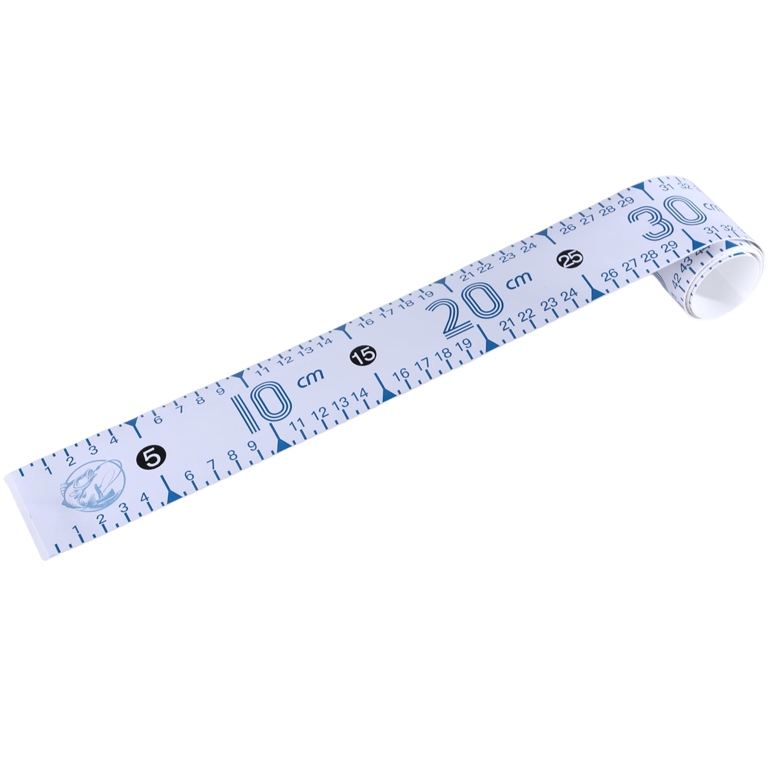 lixuesong Adhesive Fish Ruler, 51Inch Fish Measuring Tape Sticker Tape ...