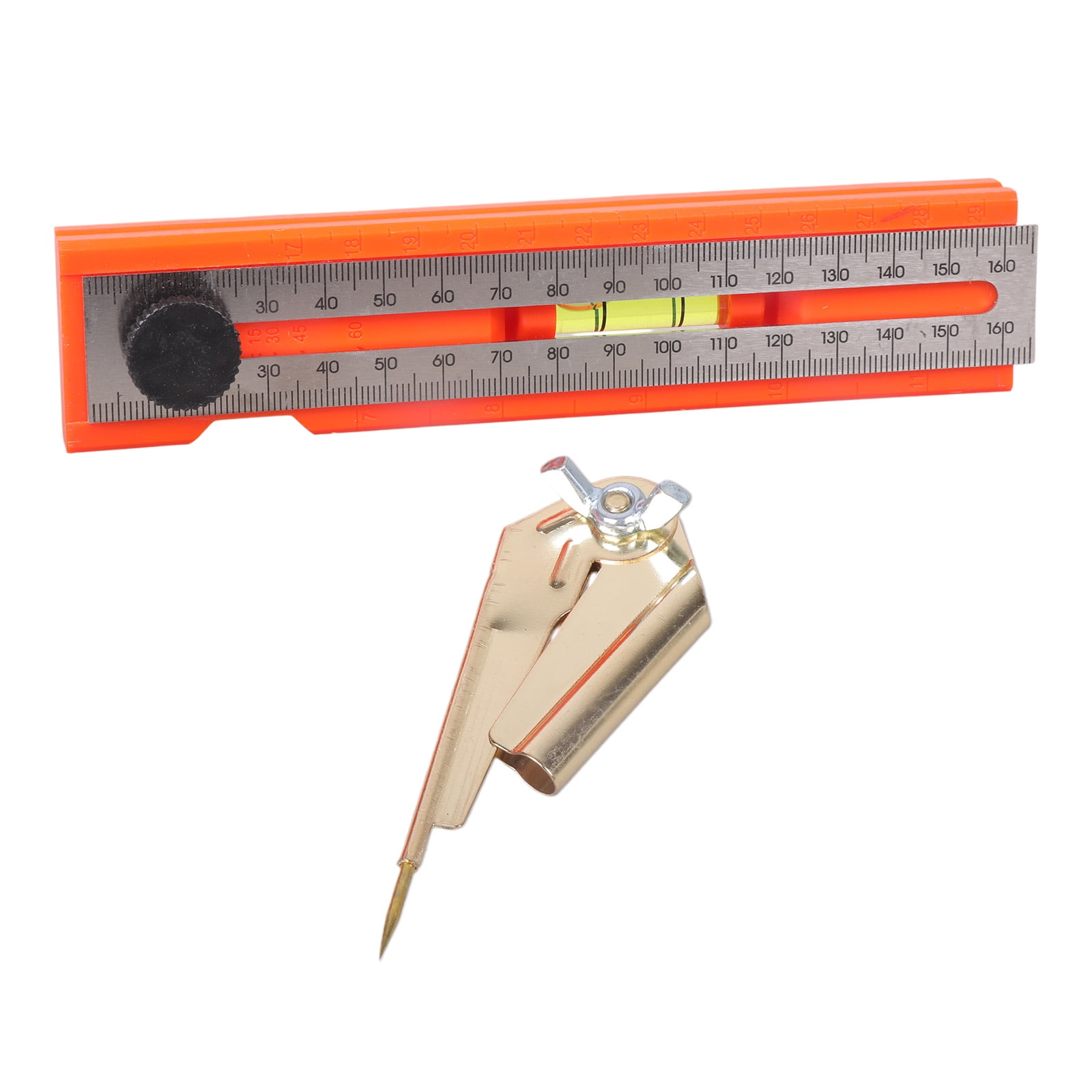 lixuesong Adjustable Multifunctional Angled Ruler Woodworking ...