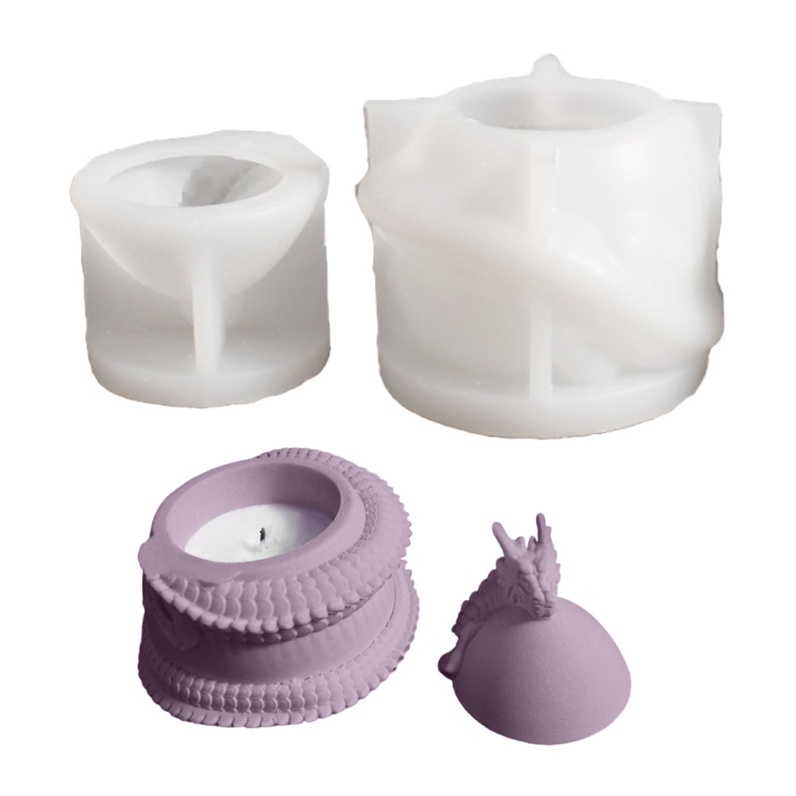 lixuesong Artistic Silicone Flowerpot Molds Resin Epoxy Molds Eggs ...