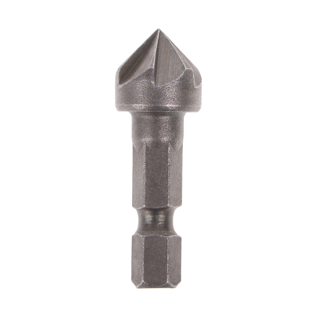 lixuesong Countersink Drill Bit Set Counter Sink Drill Bit 6 Fluted ...