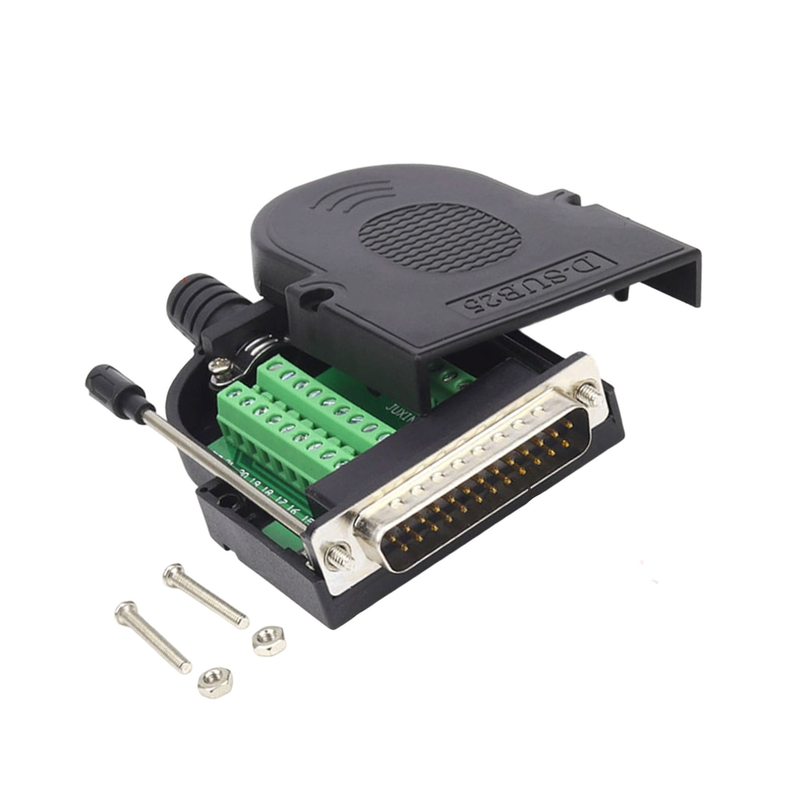 lixuesong DB25 Connectors RS232 Block Adapter Module D-SUB 25-pin RS232 ...