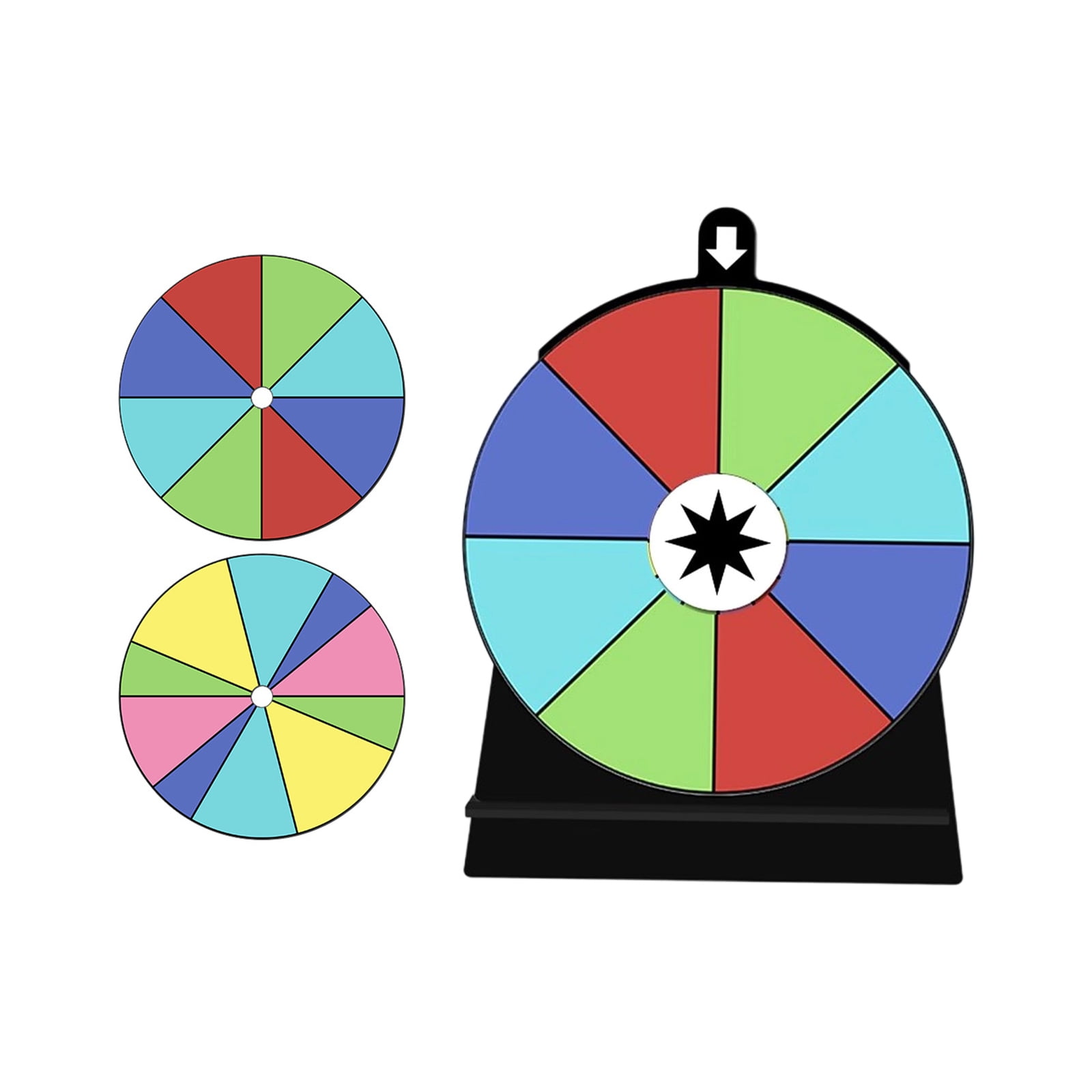 lixuesong Rewritable Lottery Spinner With Secure Adhesive Base For Wall ...