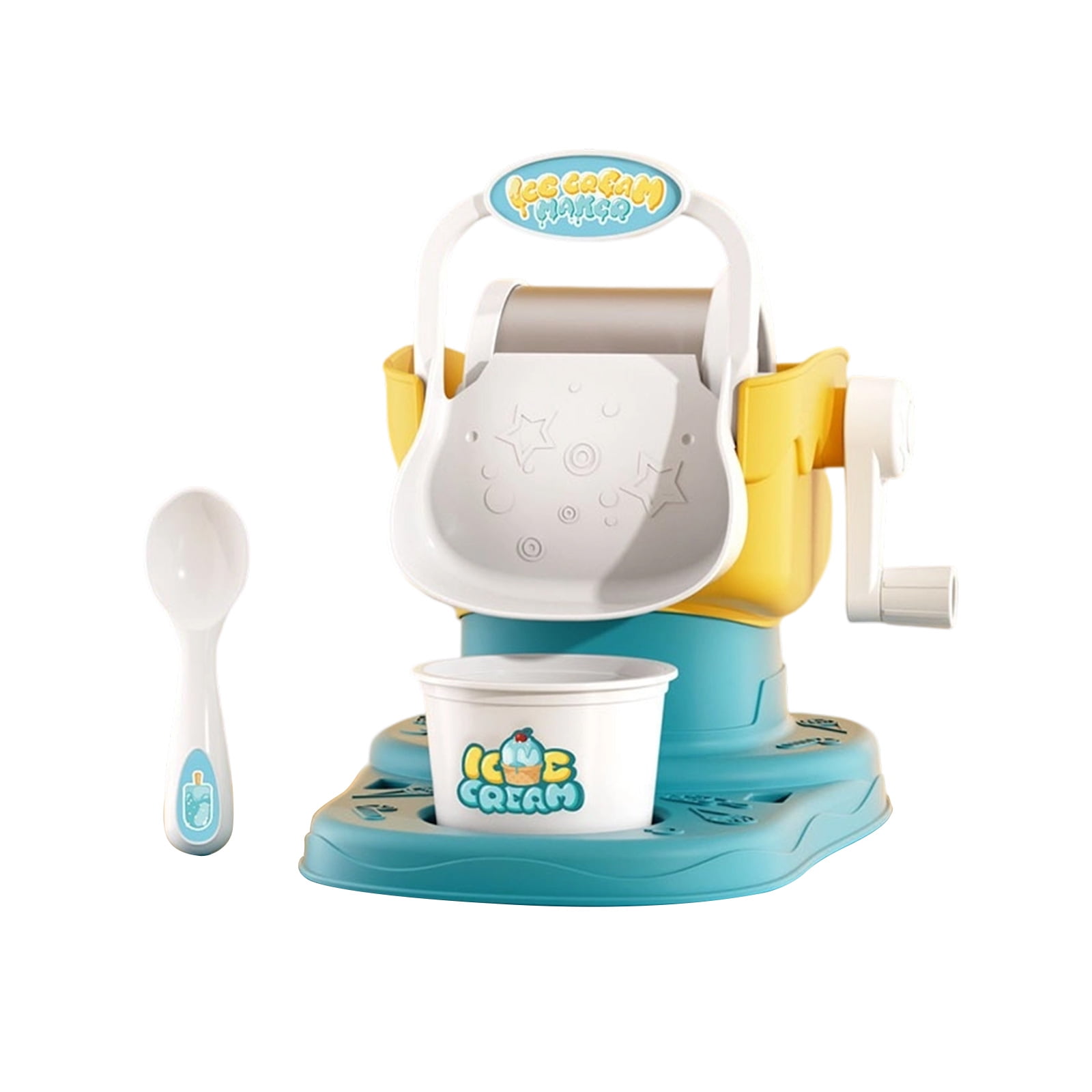 lixuesong Easy to Use Soft Serve Ice Cream Maker for Kids Portable Hand ...