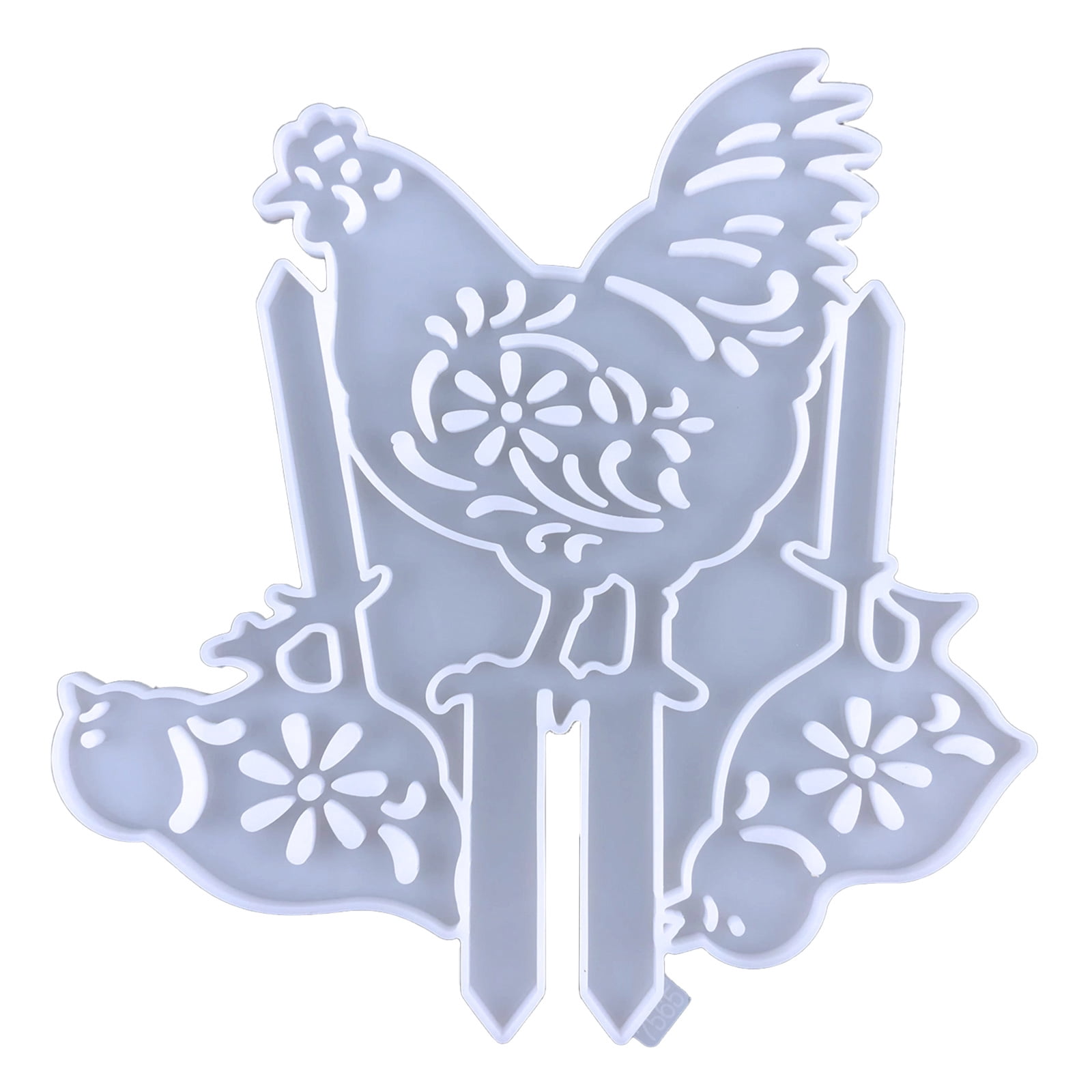 lixuesong Garden Silicone Molds for Resin Animal Shape Plant Labels ...
