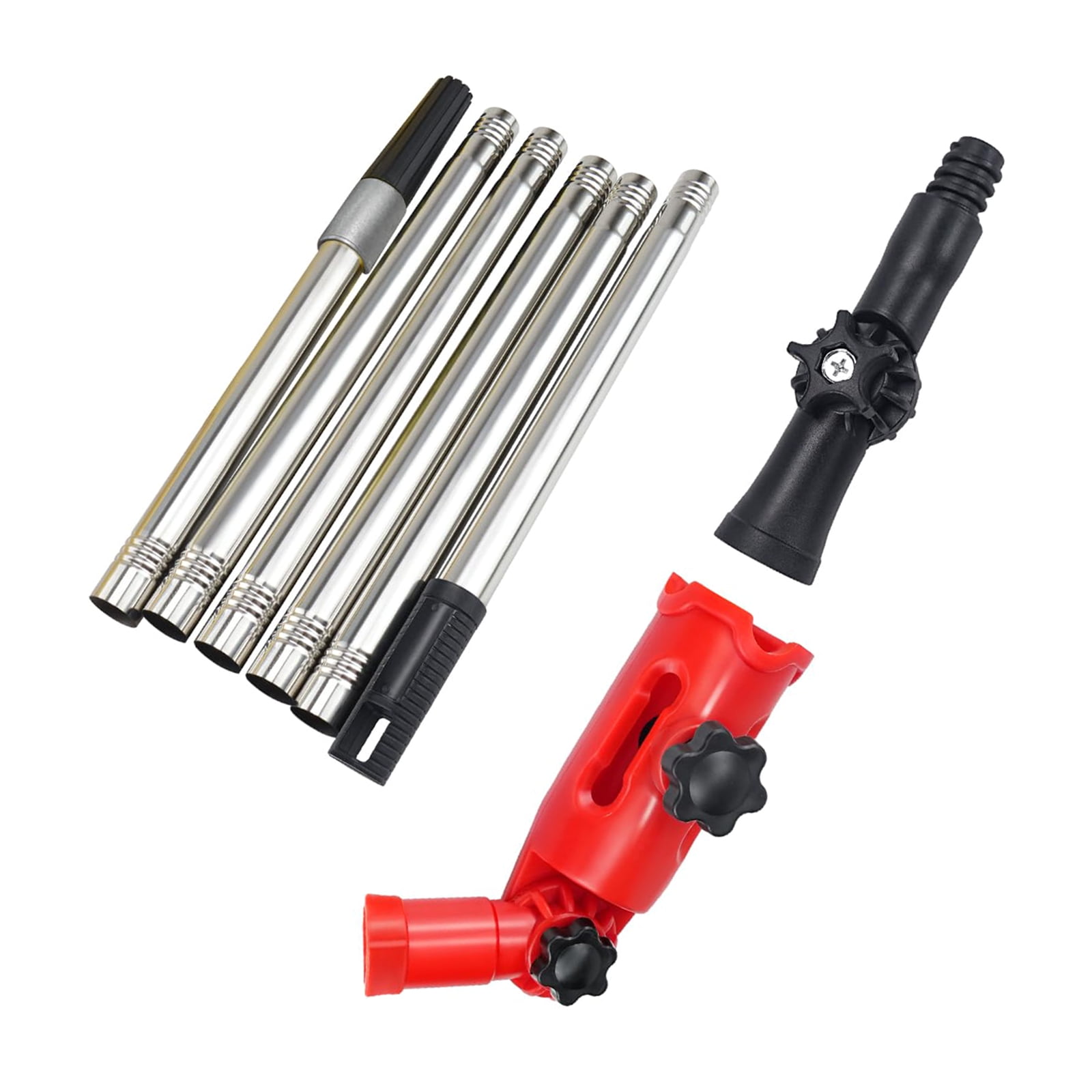lixuesong Heavy Duty Gutter Tool With 2 Adjustable Adapters 1.7M Long ...