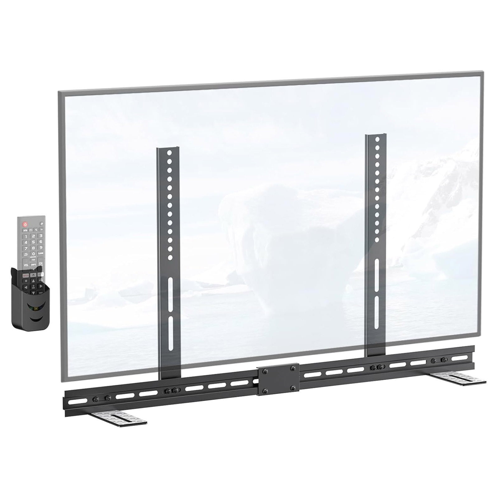 lixuesong Heavy Duty Soundbar Mount for HDTV Height Adjustable Soundbar ...