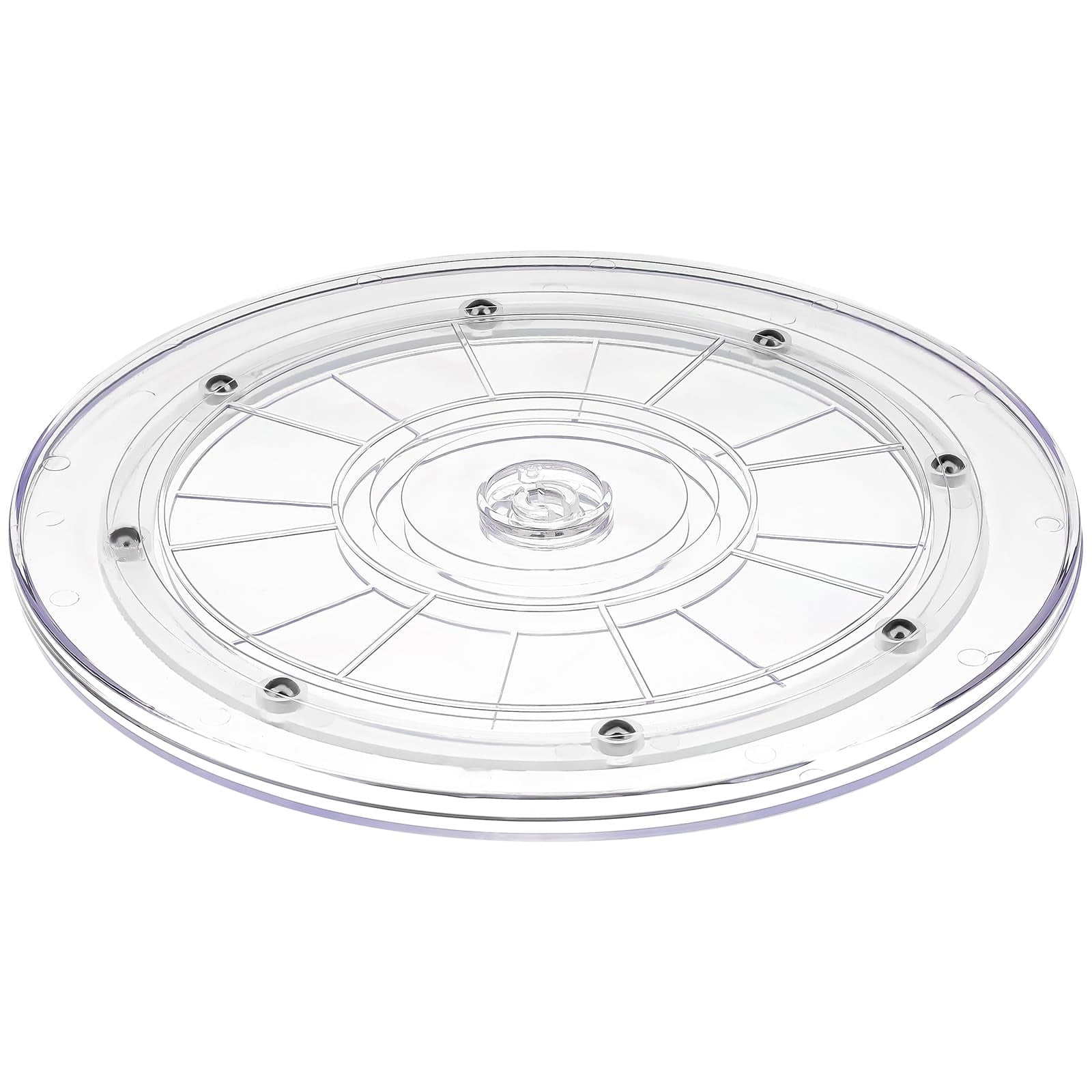 lixuesong Acrylic Rotating Tray for Kitchen Organization Display Stand ...