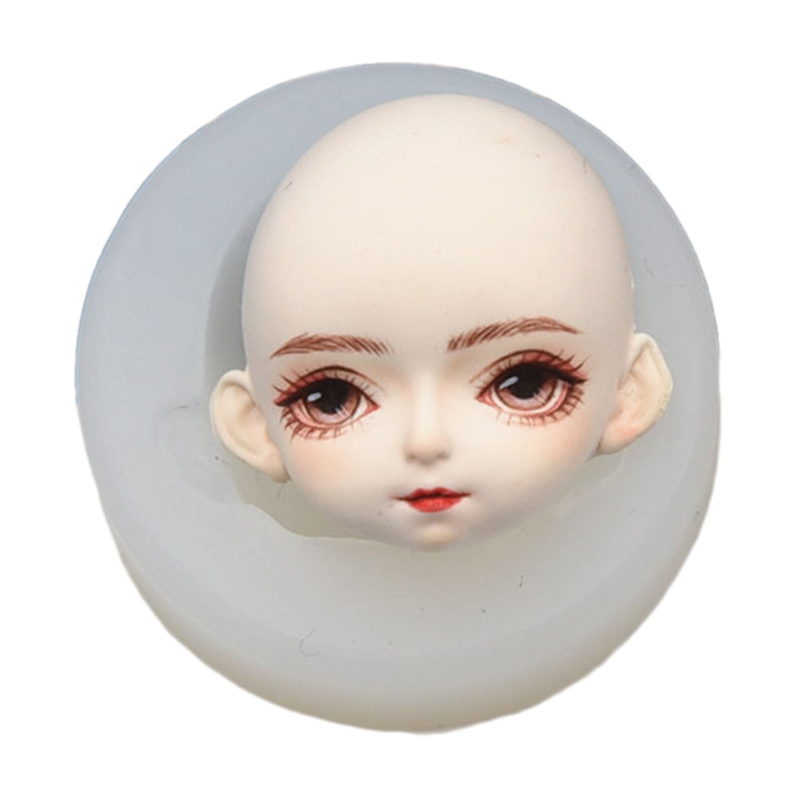 lixuesong Lightweight Silicone Clay Doll Face Molds Anime Characters ...