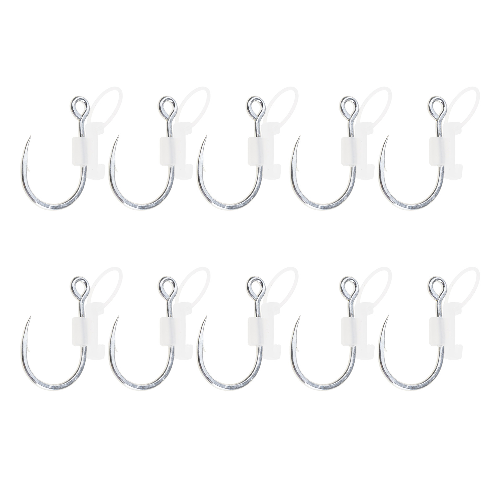 lixuesong Luminously Live Shrimp Fixing Hook Heavy Duty Metal Barbed ...