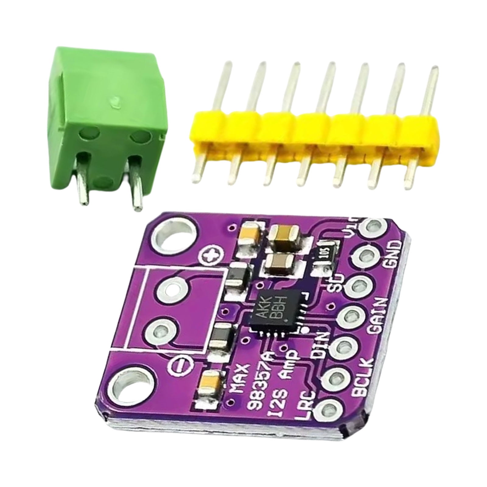 lixuesong MAX98357 MAX98357A I2S 3W Class D Amplifier Board Port I2S ...