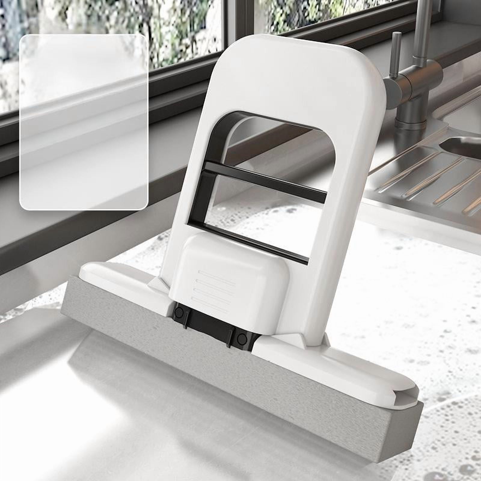 lixuesong MultiSurface Miniature Desktop Foldable Mop with Squeeze ...