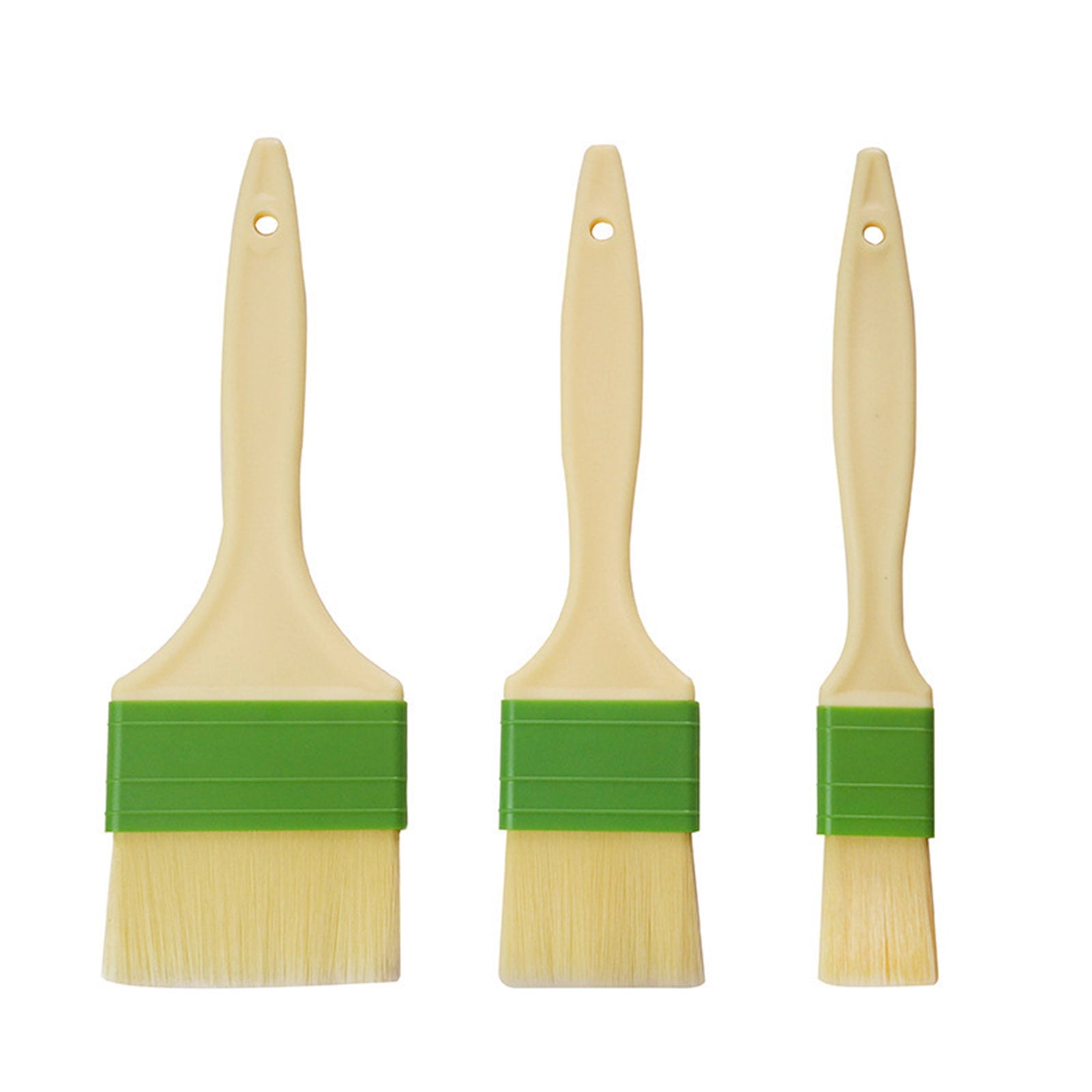 lixuesong Pack of 3 Brush Basting Brushes Cake Decorating Brush Safe PP ...