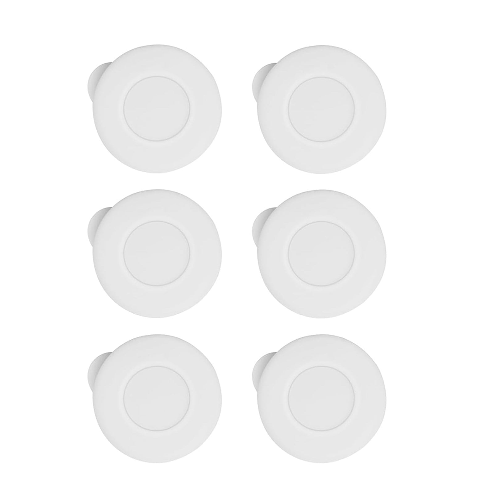 lixuesong Pack of 6 Food Grade Silicone Caps Milk Bottle Silicone Plugs ...