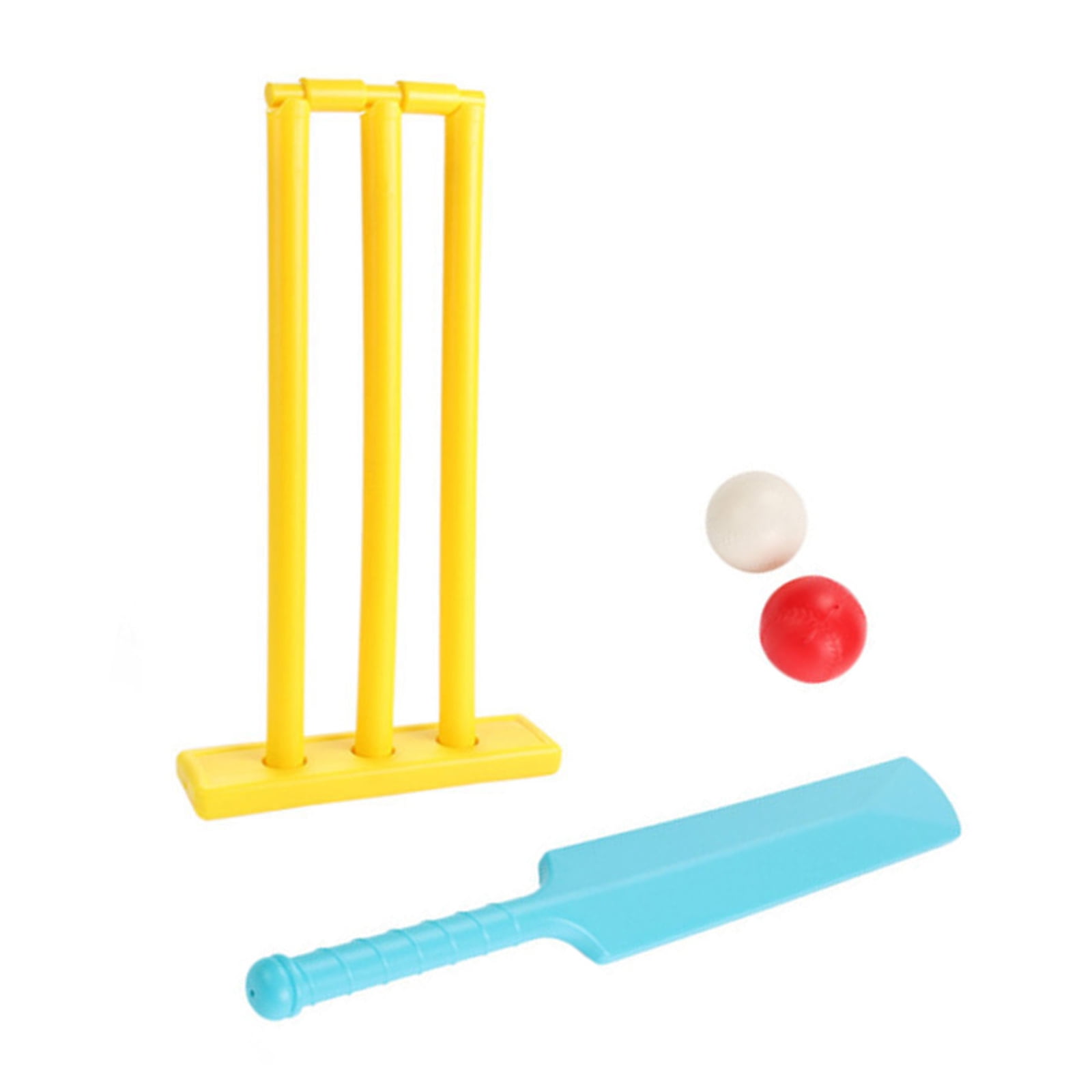 lixuesong Parent Child Crickets Game with Stumps and 2 Balls Enhances ...