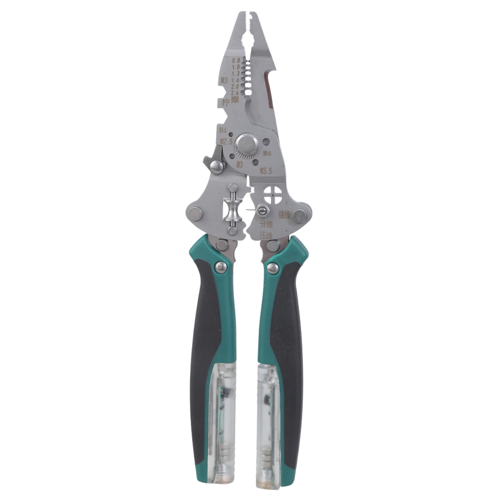 lixuesong Portable Multipurpose Electrical Wire Stripping Tool Crimping ...